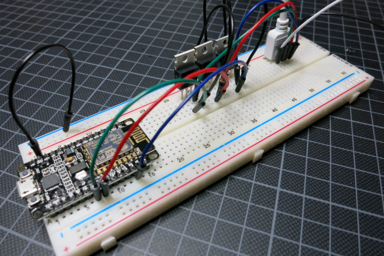Arduino ESP8266 Wifi Steuerung für einen RGB LED Strip - chrisklinger.de